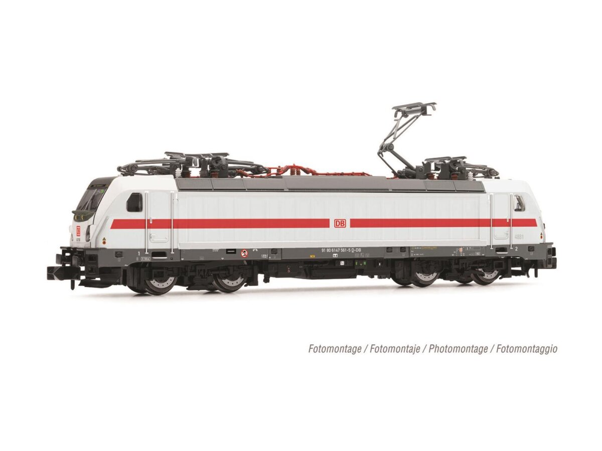 Arnold HN2596D - N DB AG, Elektrolokomotive BR 147.5 in weißer Lackie ...