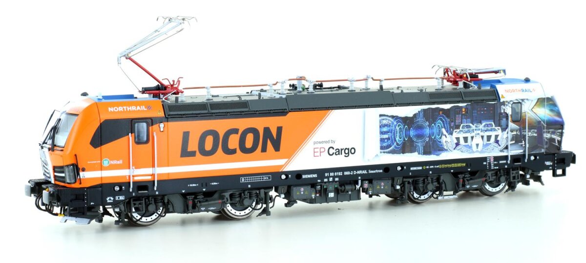 LS Models LS16061DC - H0 E-Lok BR 192 060 Smartron Locon/EP-Cargo, Ep ...