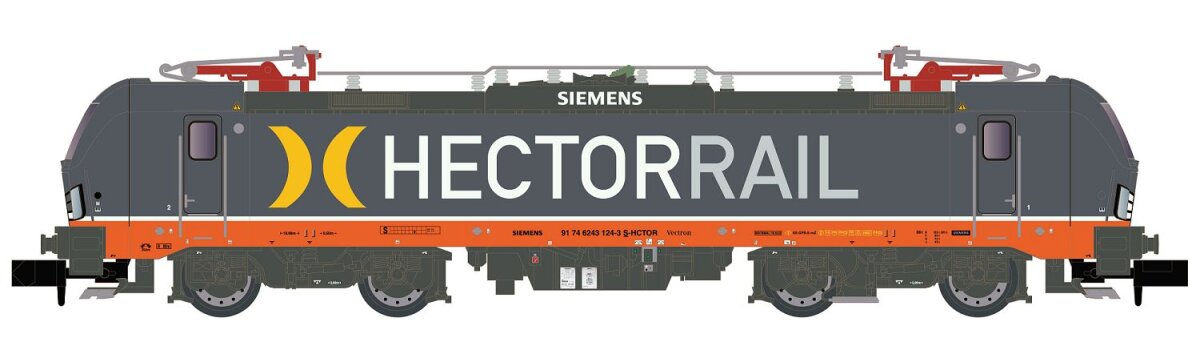 Hobbytrain H30179S - N E-Lok Serie 243 Vectron Hector Rail, Ep.VI, So ...